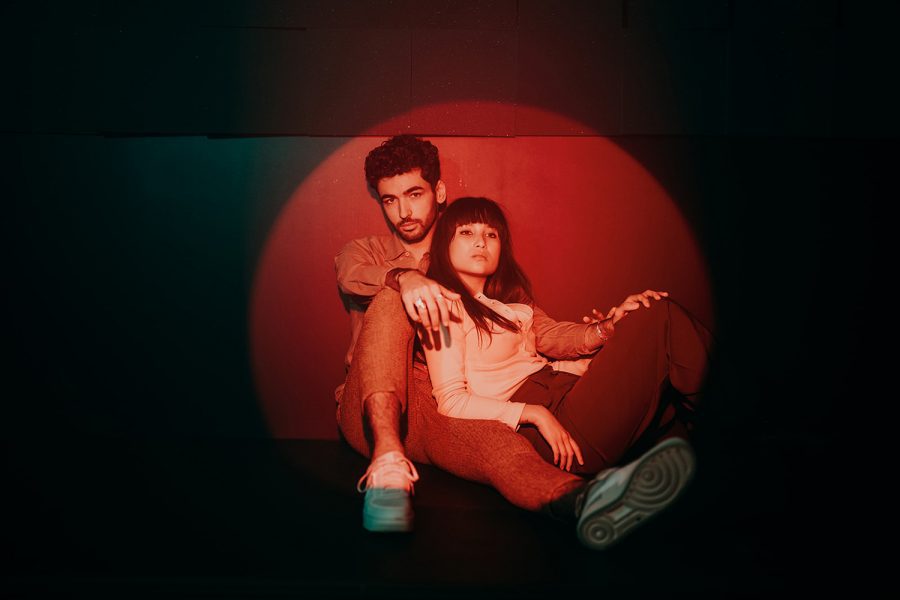 Neon lights couple session - The Quirky wedding and couple photographer