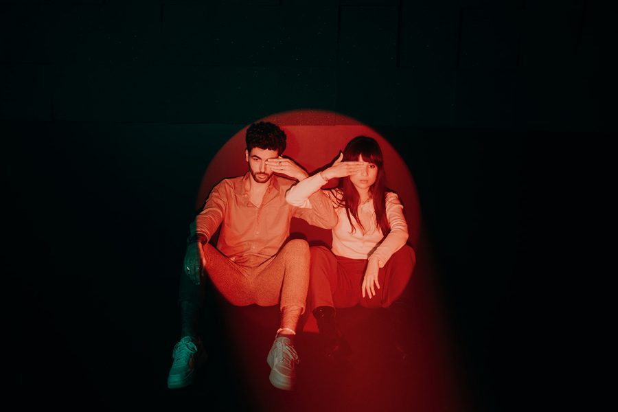 Neon lights couple session - The Quirky wedding and couple photographer